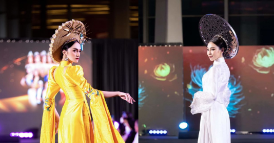 Dàn mỹ nhân Việt diện áo dài nơi đất khách: Hương Giang tỏa sáng trên ...